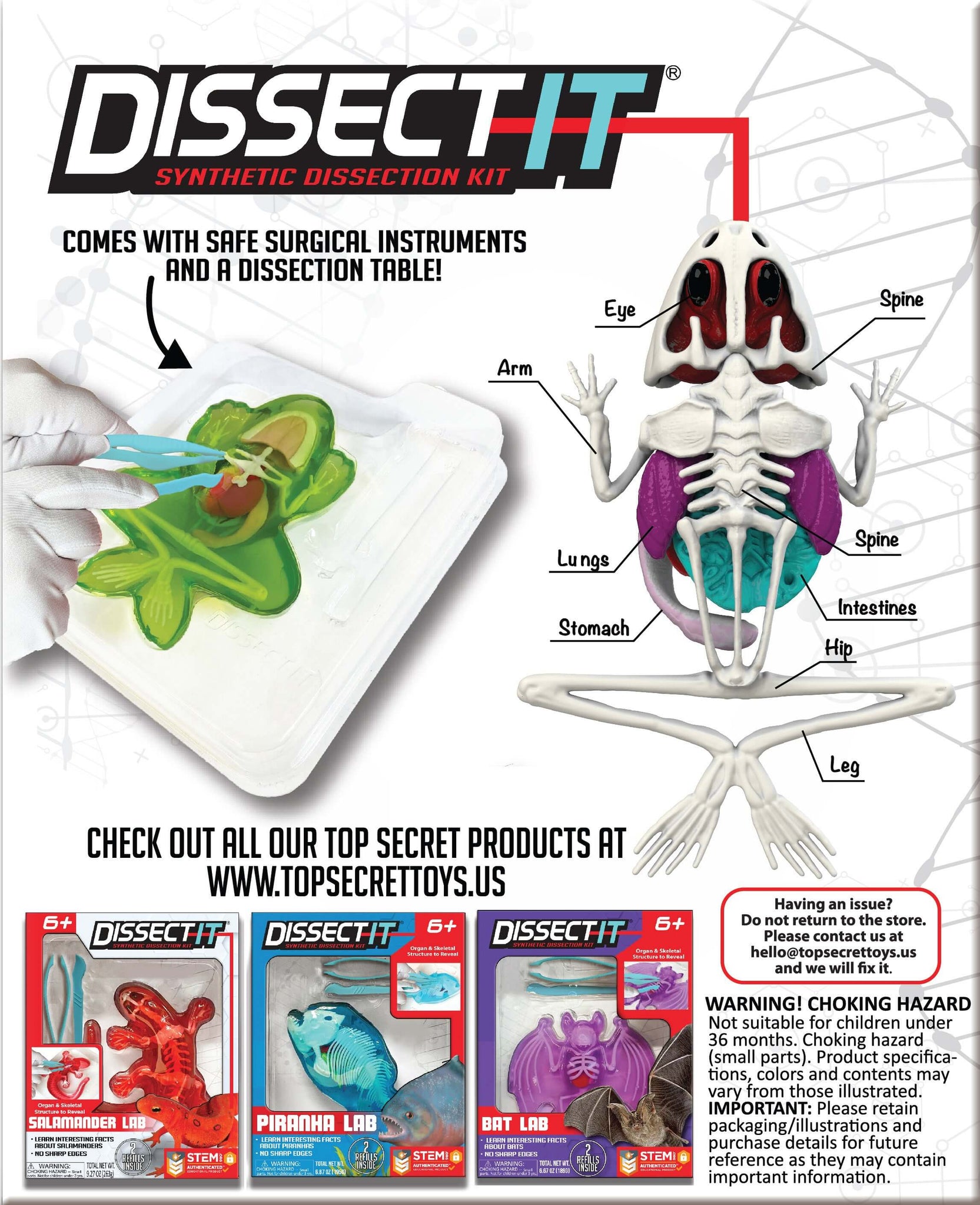 Dissect It Frog Lab – Owl Brand Discovery Kits